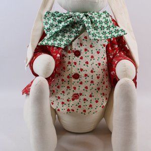 Handmade | Accents | Vintage Handmade Floppy Eared Rabbit Muslin Bunny ...
